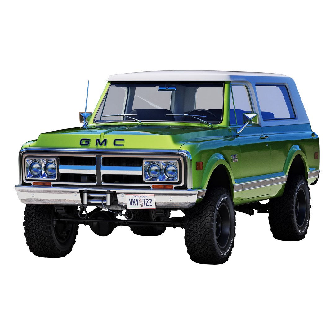 3D GMC Jimmy 1969 - TurboSquid 2196199
