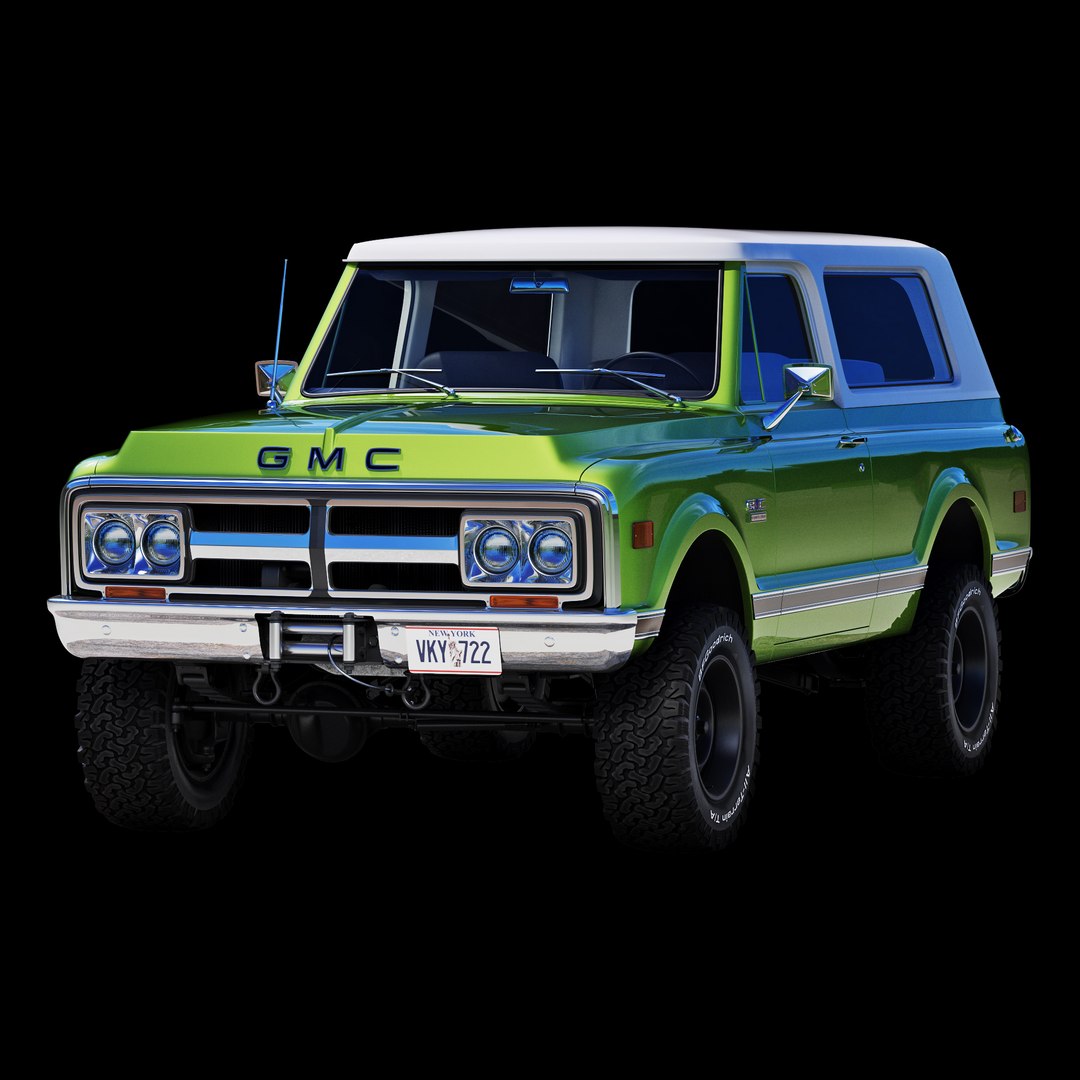 3D GMC Jimmy 1969 - TurboSquid 2196199