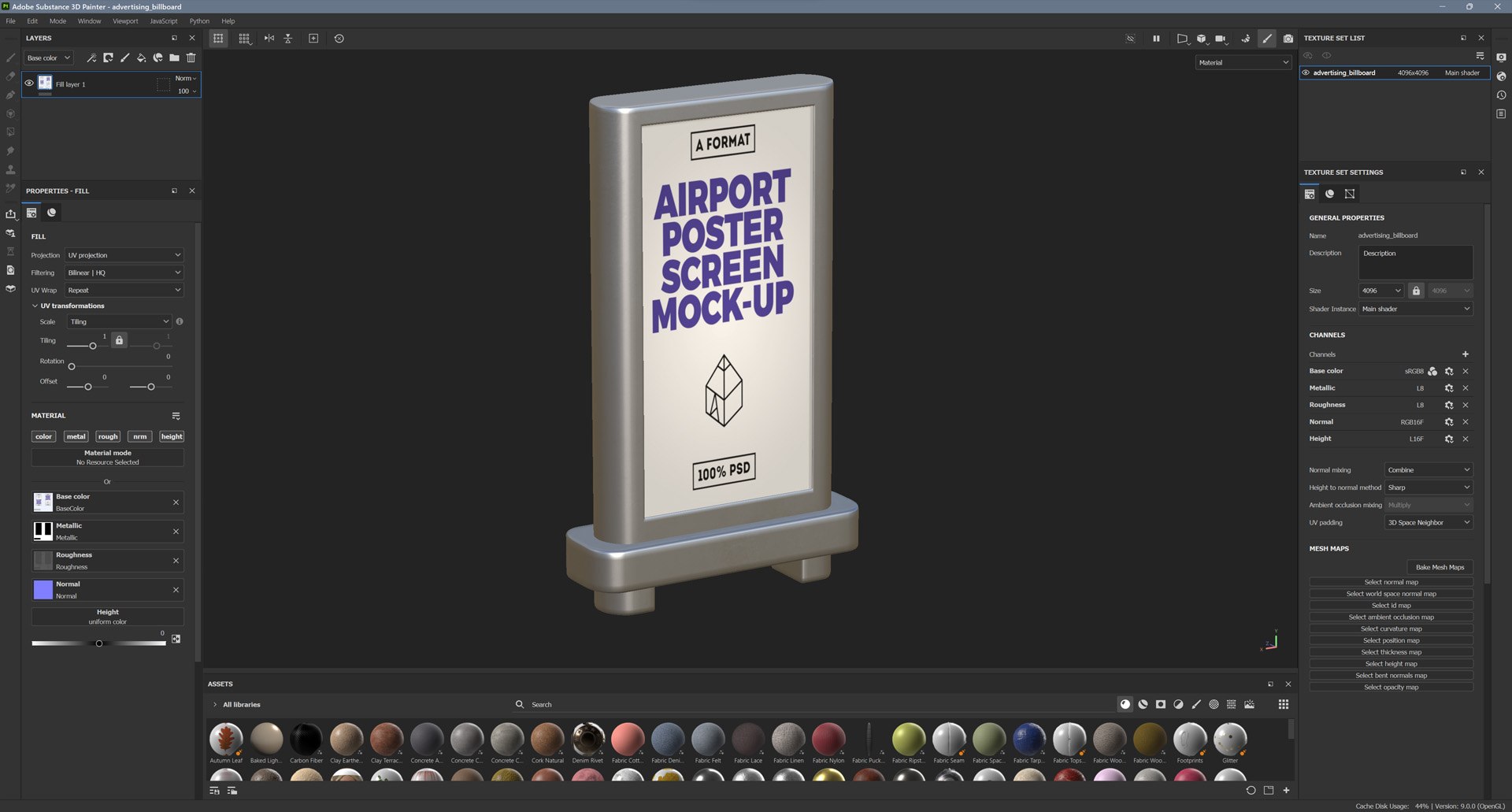 Advertising Billboard Model - TurboSquid 2184472