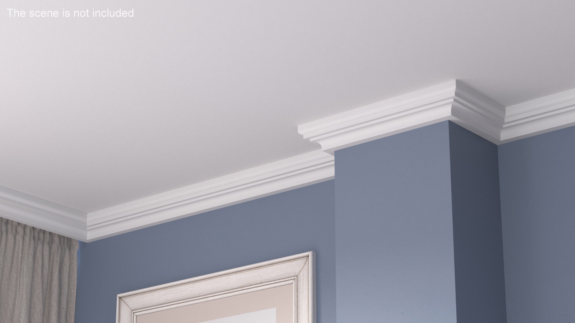 3D Architectural Molding Gypsum Type 10 Model - TurboSquid 2277745