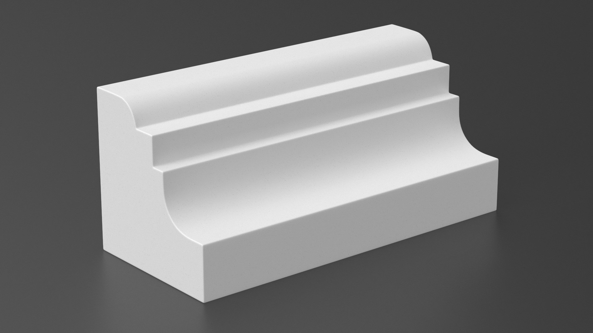 3D Architectural Molding Gypsum Type 10 Model - TurboSquid 2277745