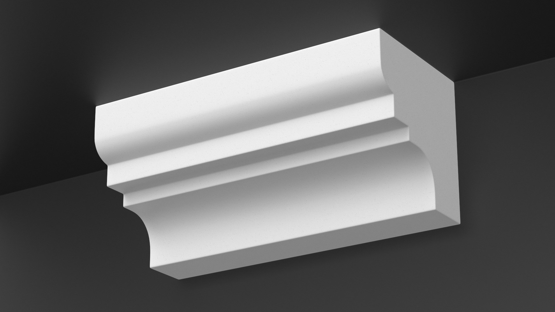 3D Architectural Molding Gypsum Type 10 Model - TurboSquid 2277745