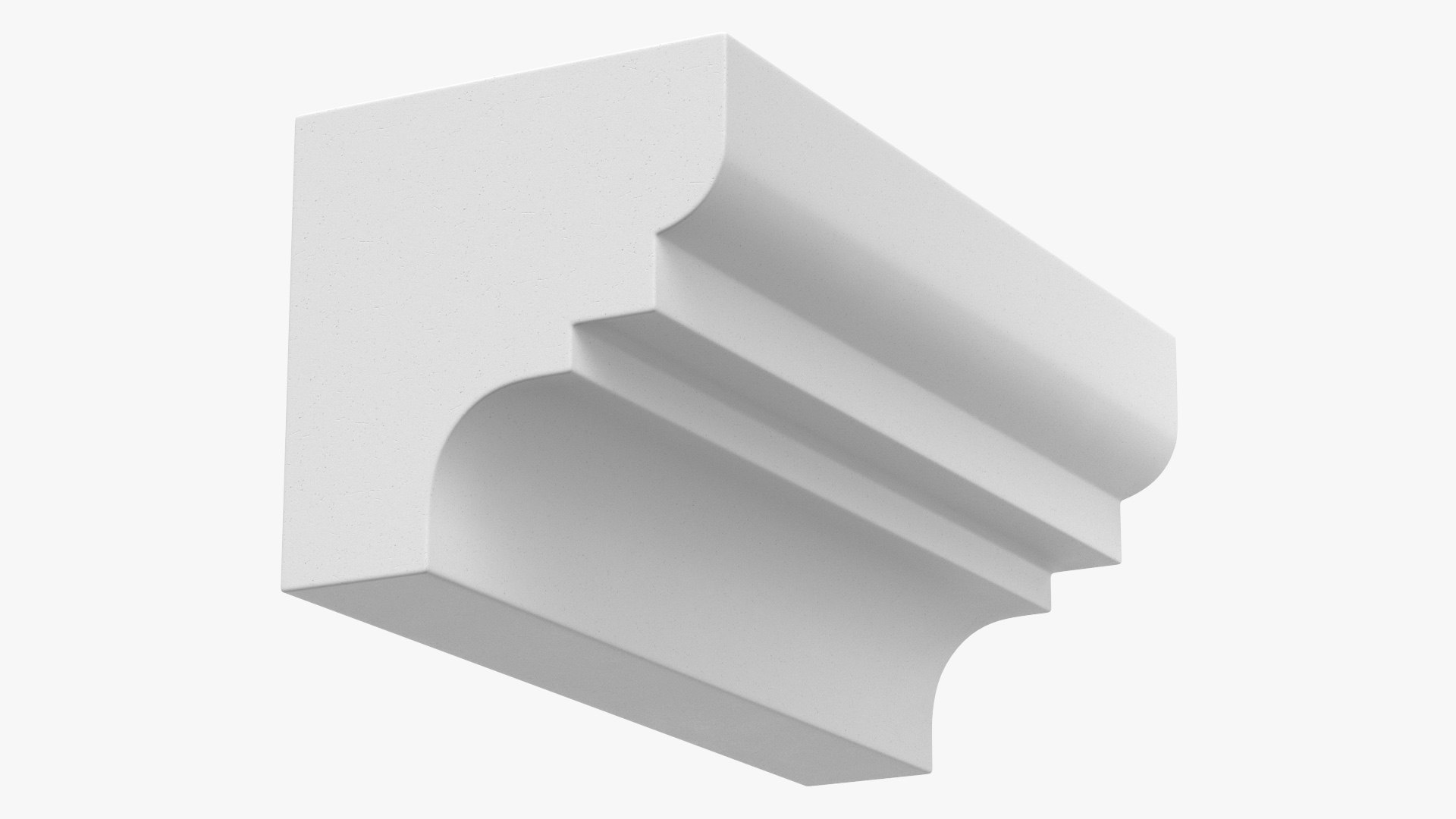 3D Architectural Molding Gypsum Type 10 Model - TurboSquid 2277745