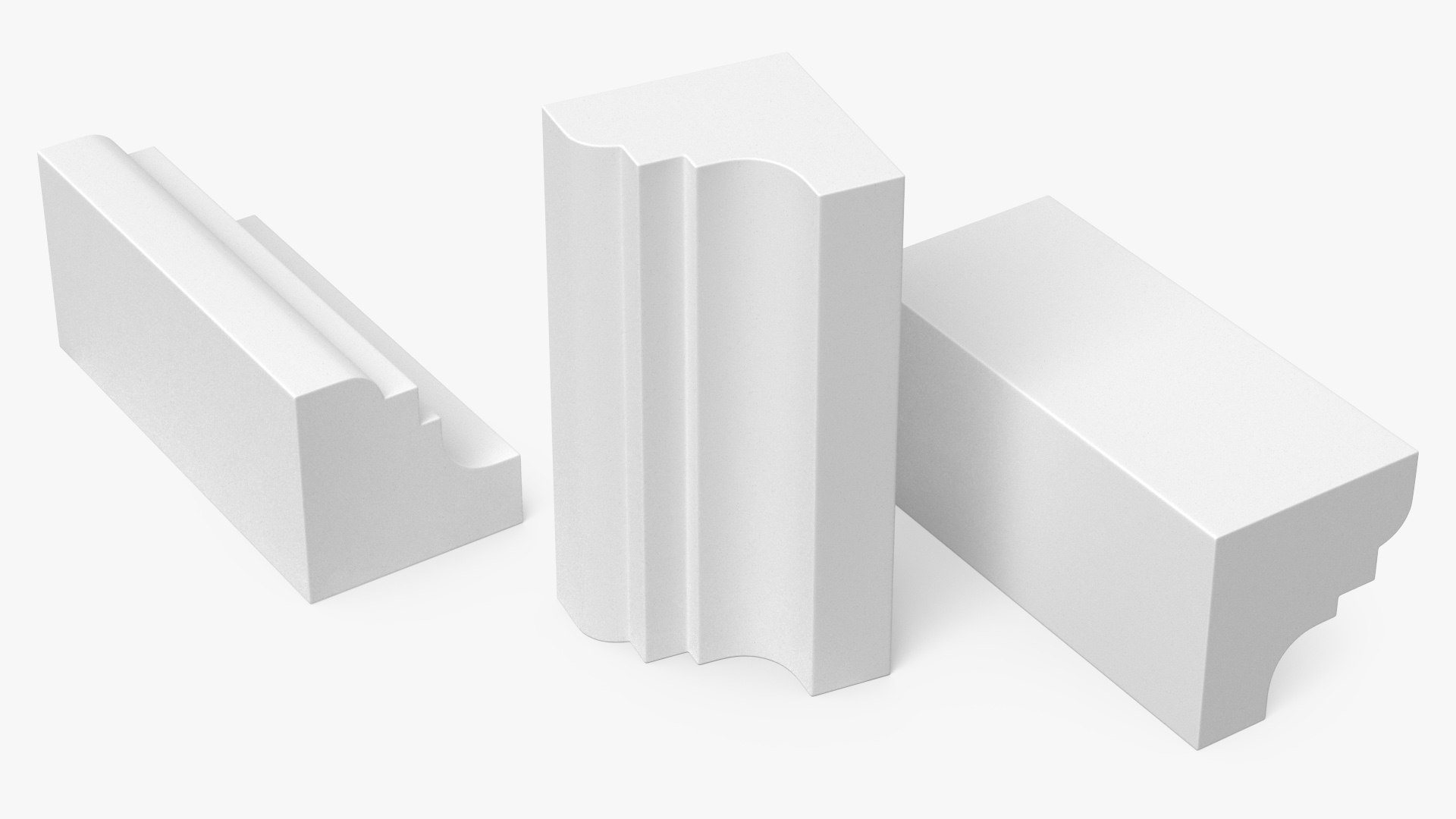 3D Architectural Molding Gypsum Type 10 Model - TurboSquid 2277745