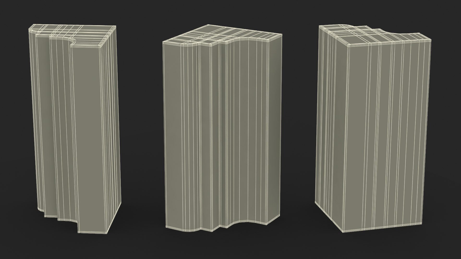 3D Architectural Molding Gypsum Type 10 Model - TurboSquid 2277745