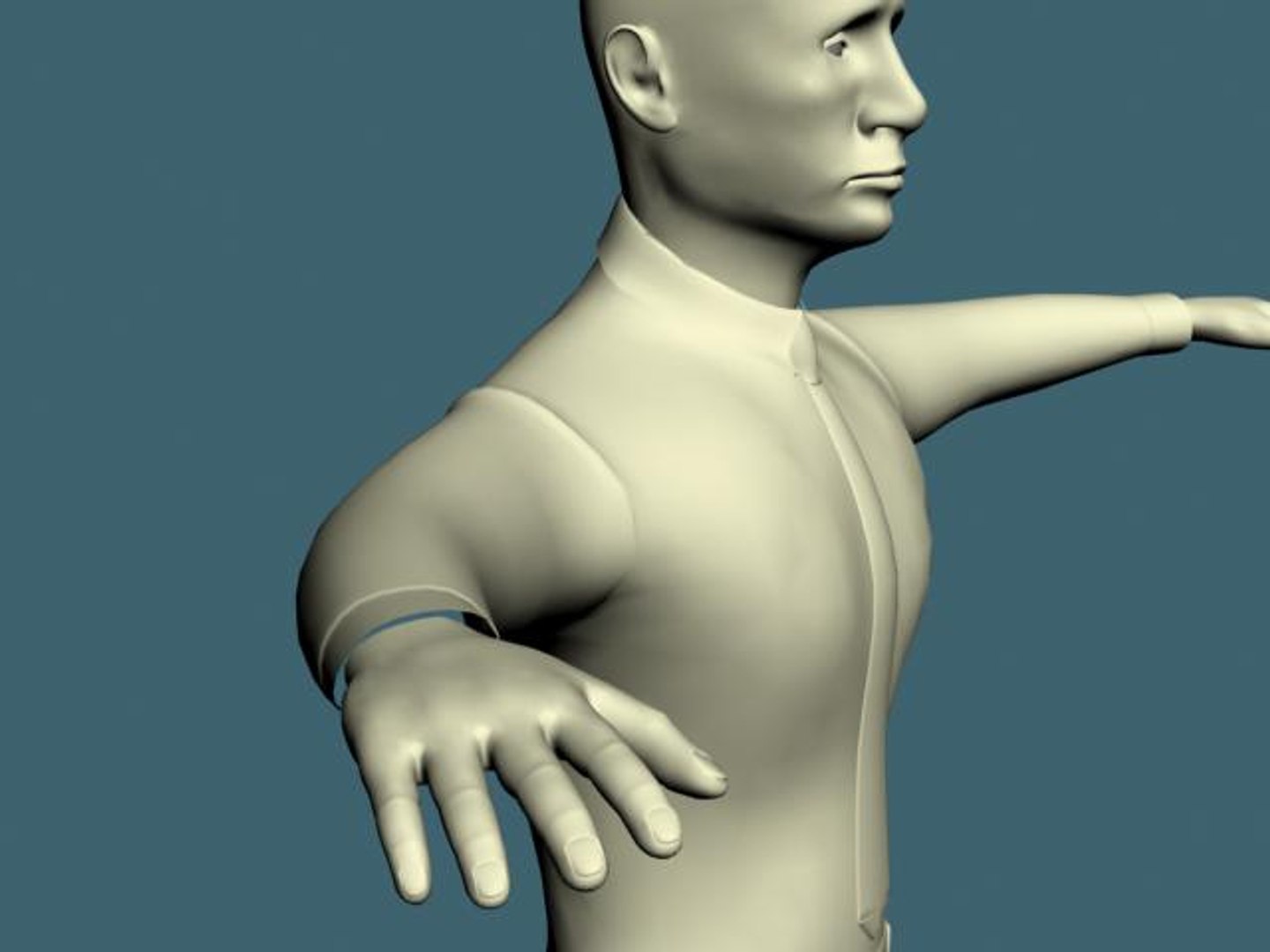 Human 3d Max