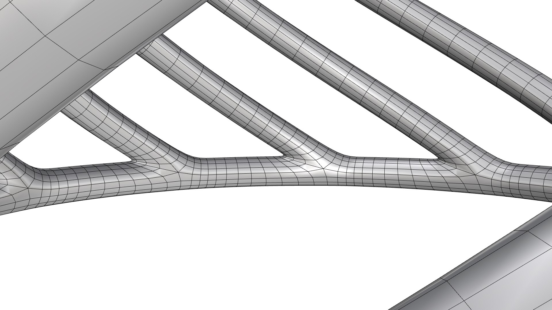 3D Twisted Rods Table Model - TurboSquid 2163991