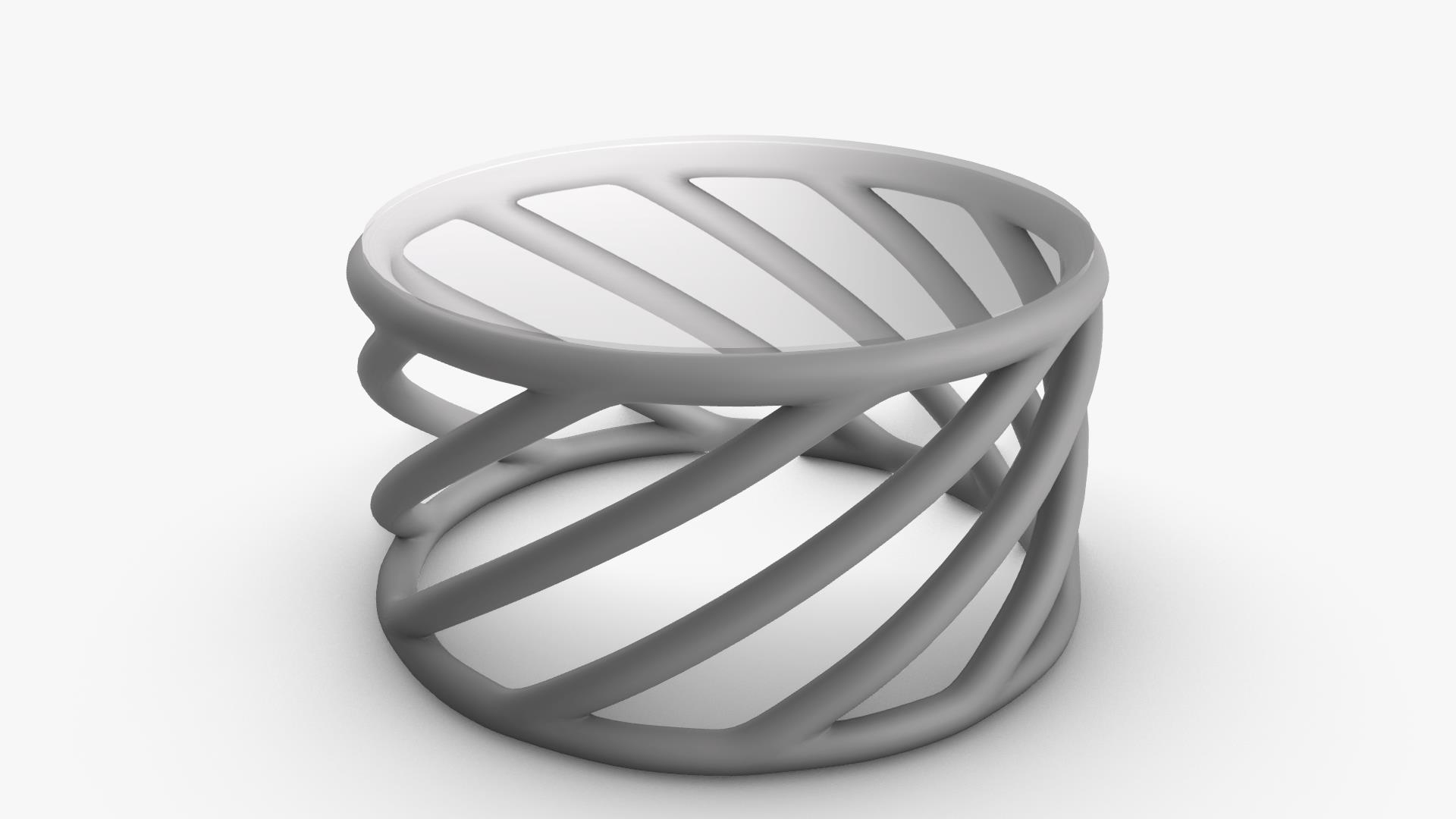 3D Twisted Rods Table Model - TurboSquid 2163991