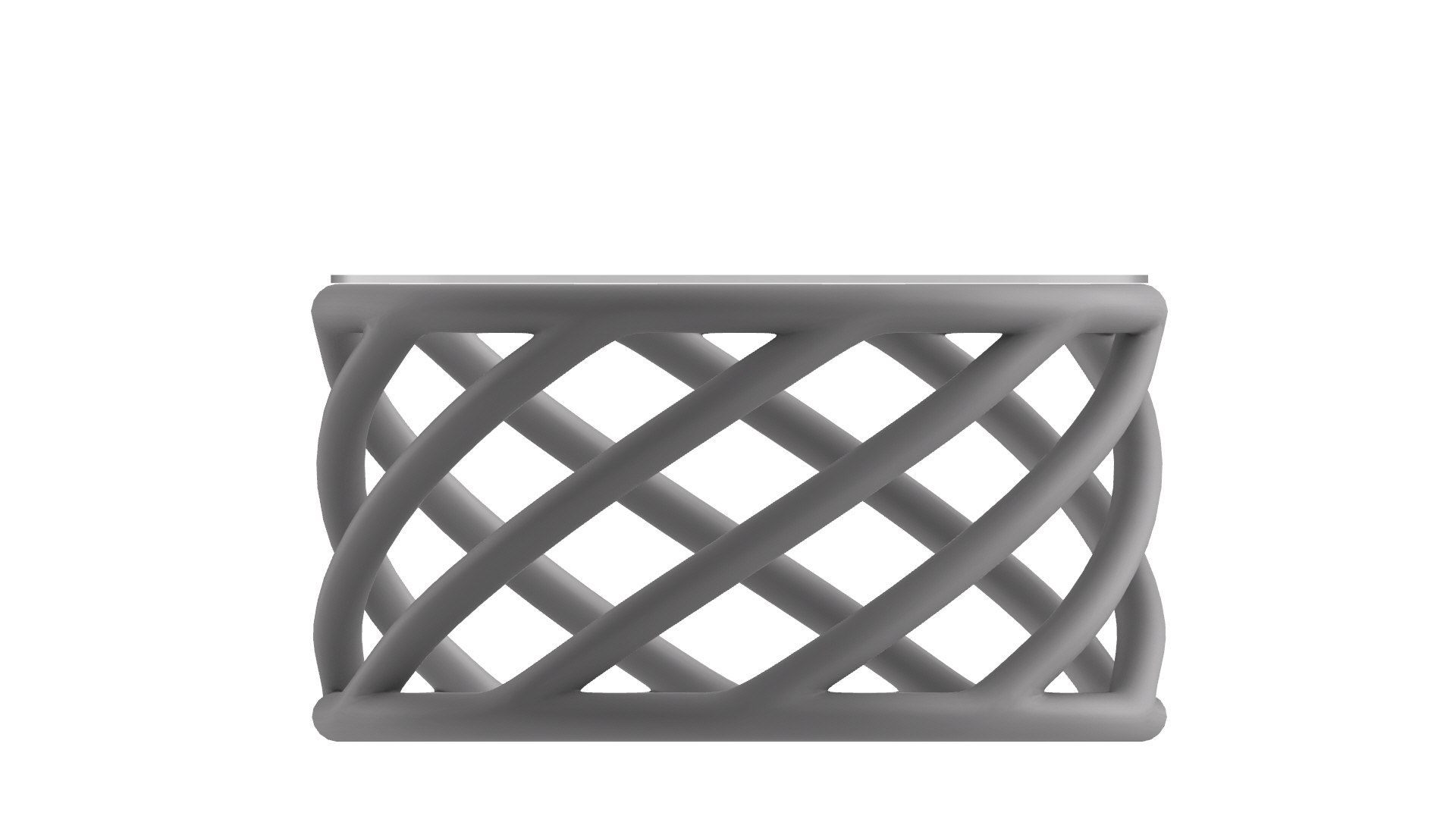 3D Twisted Rods Table Model - TurboSquid 2163991