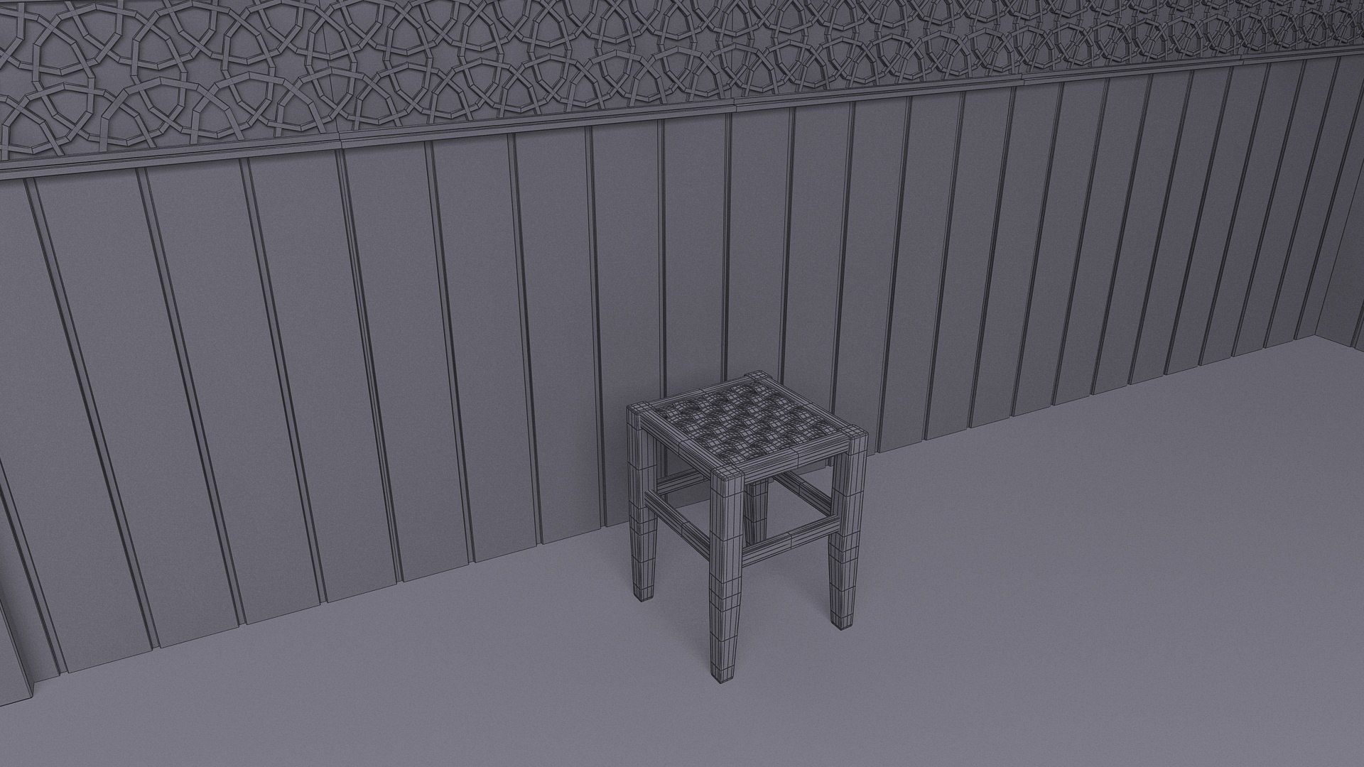 3D mosque interior 1 - TurboSquid 1672824