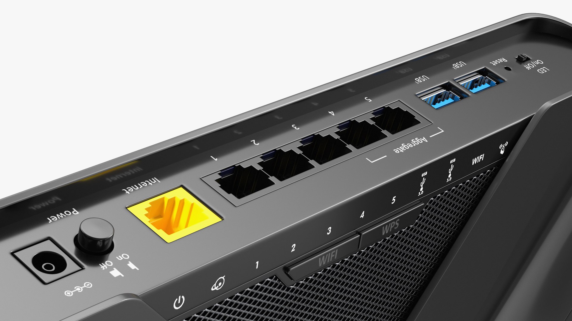 Netgear Nighthawk Ax8 Wifi 3D Model - TurboSquid 1681605