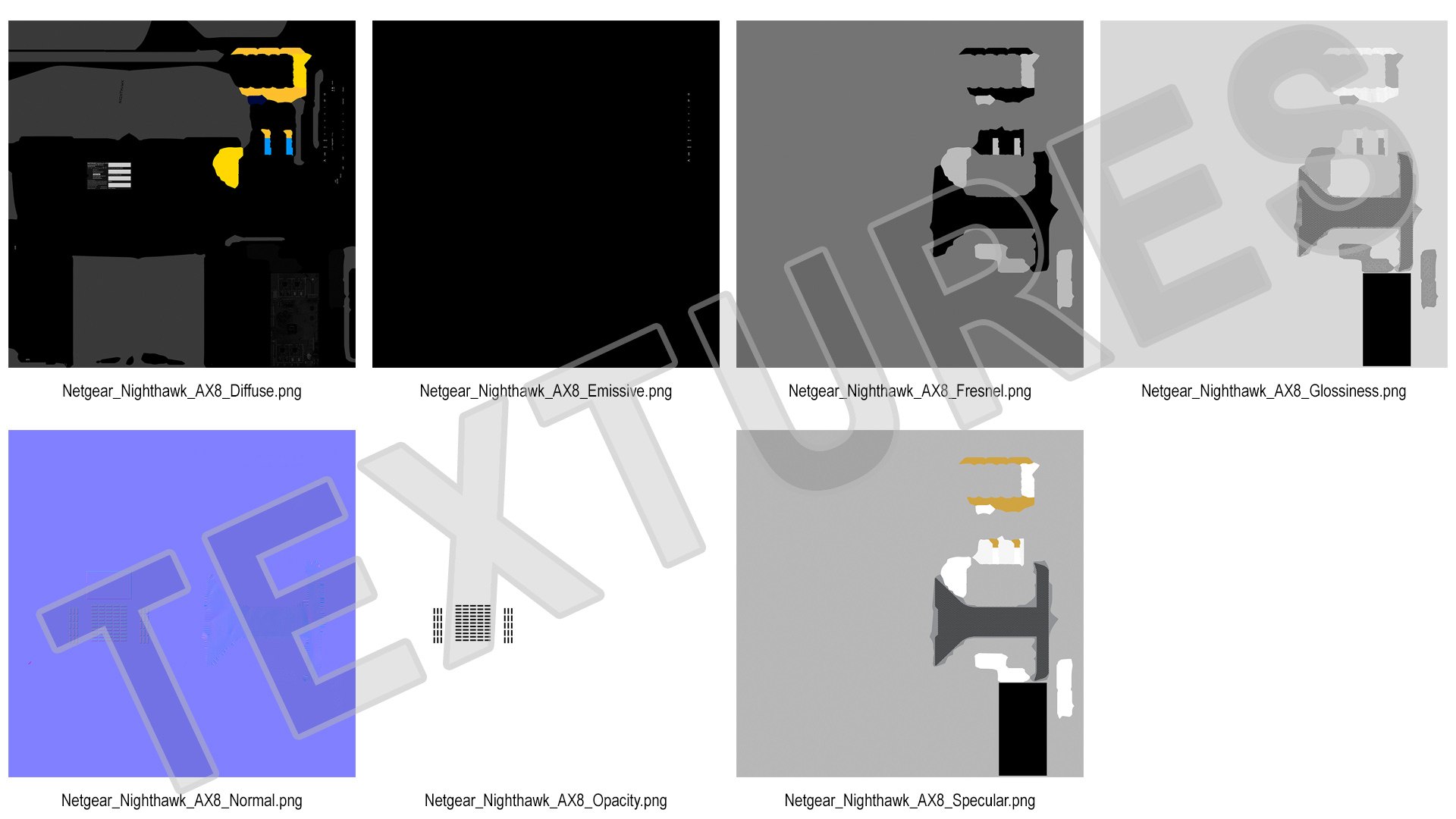 Netgear Nighthawk Ax8 Wifi 3D Model - TurboSquid 1681605