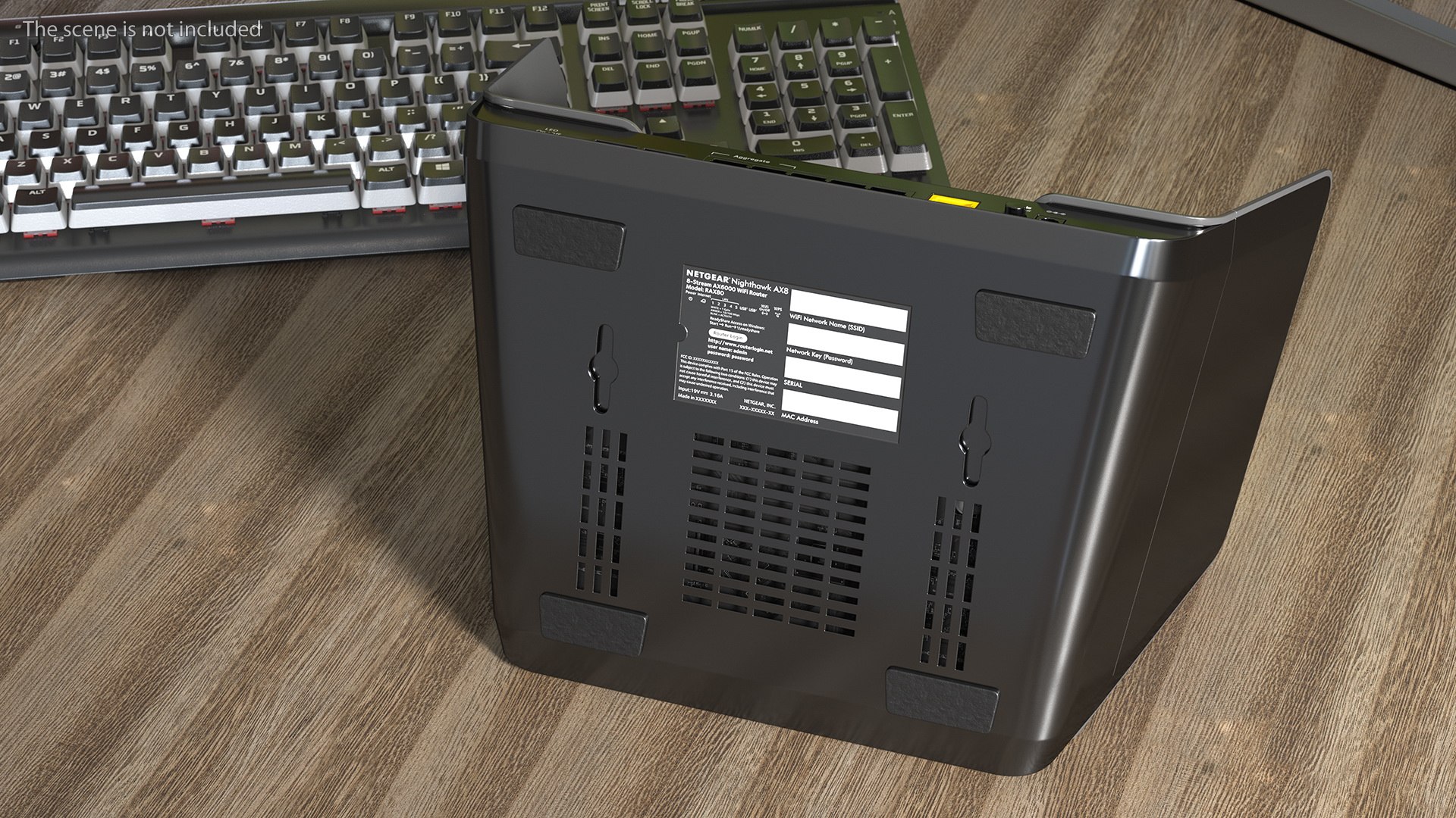 Netgear Nighthawk Ax8 Wifi 3D Model - TurboSquid 1681605