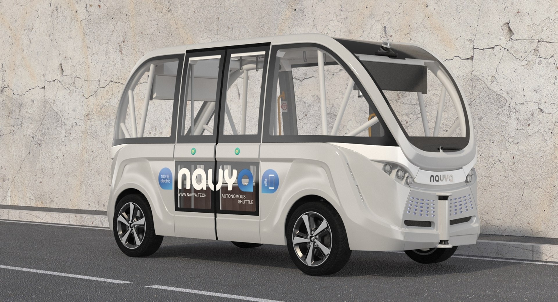 Navya arma 3D model - TurboSquid 1151372