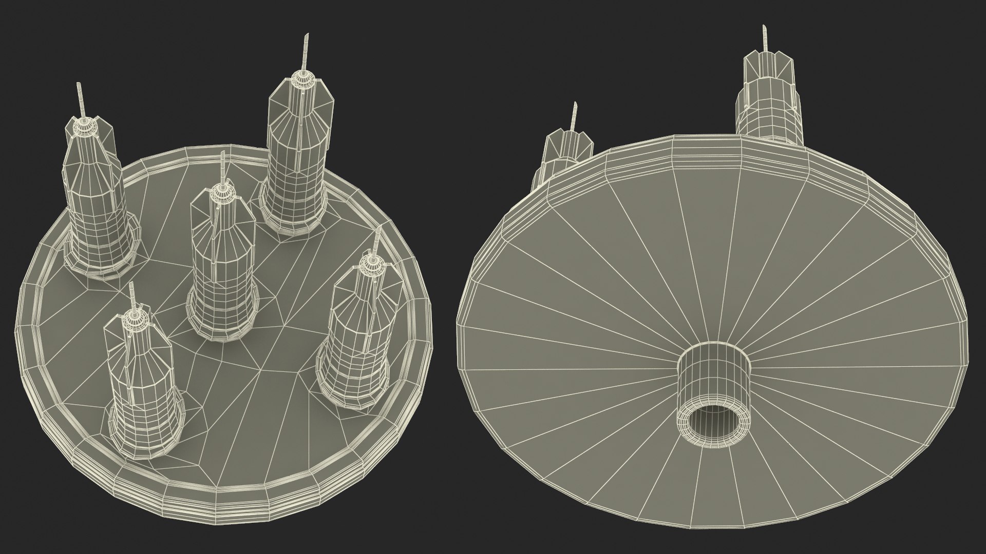 Multi Injector 5 Needles Circular Blue 3D Model - TurboSquid 2247567