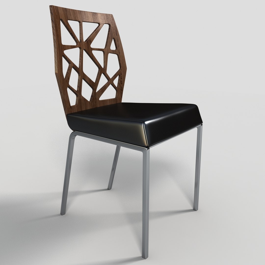 3d dining chair model