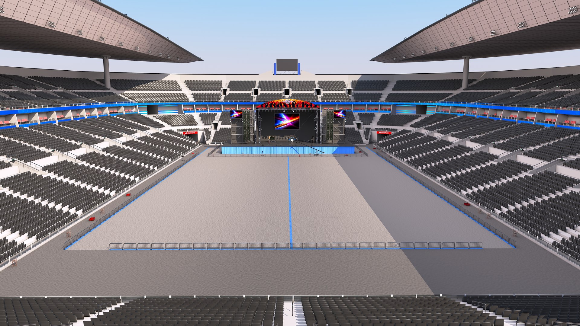 3D Stadium Live Stage 2 - TurboSquid 1808872