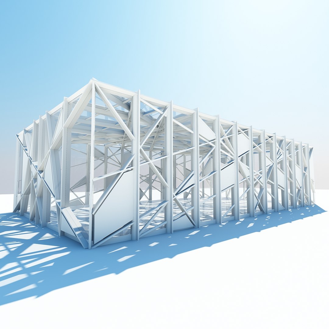 3d Model Architectural Structure