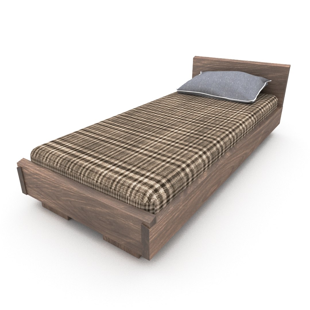 Bed 3D Model - TurboSquid 959814