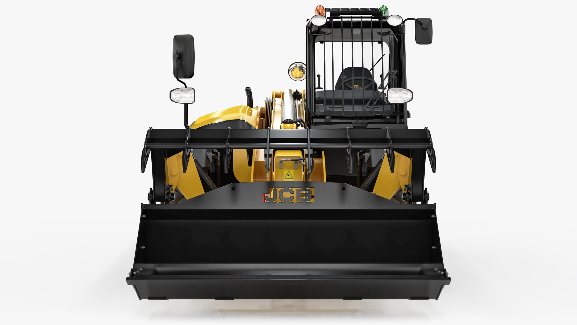 3D Telehandler JCB 535-125 Loader Grapple - TurboSquid 2039124