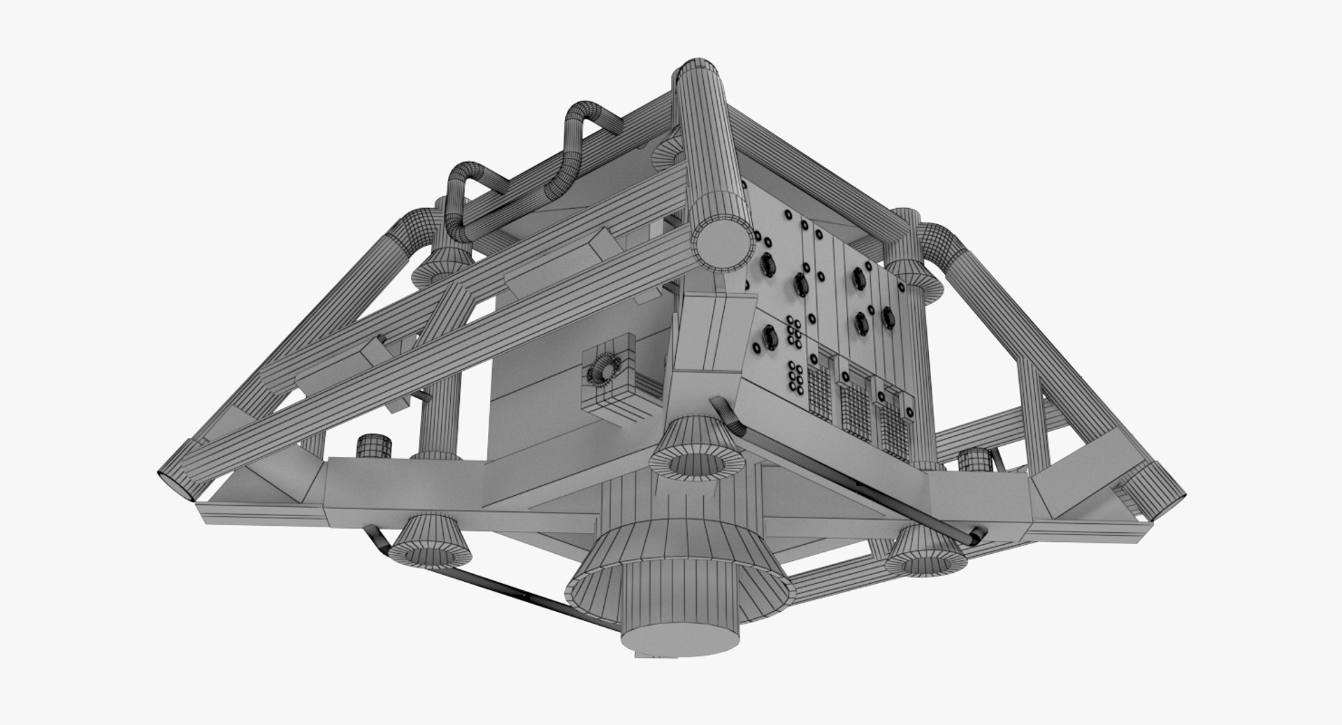 Medium Subsea Mhxt 3d Max