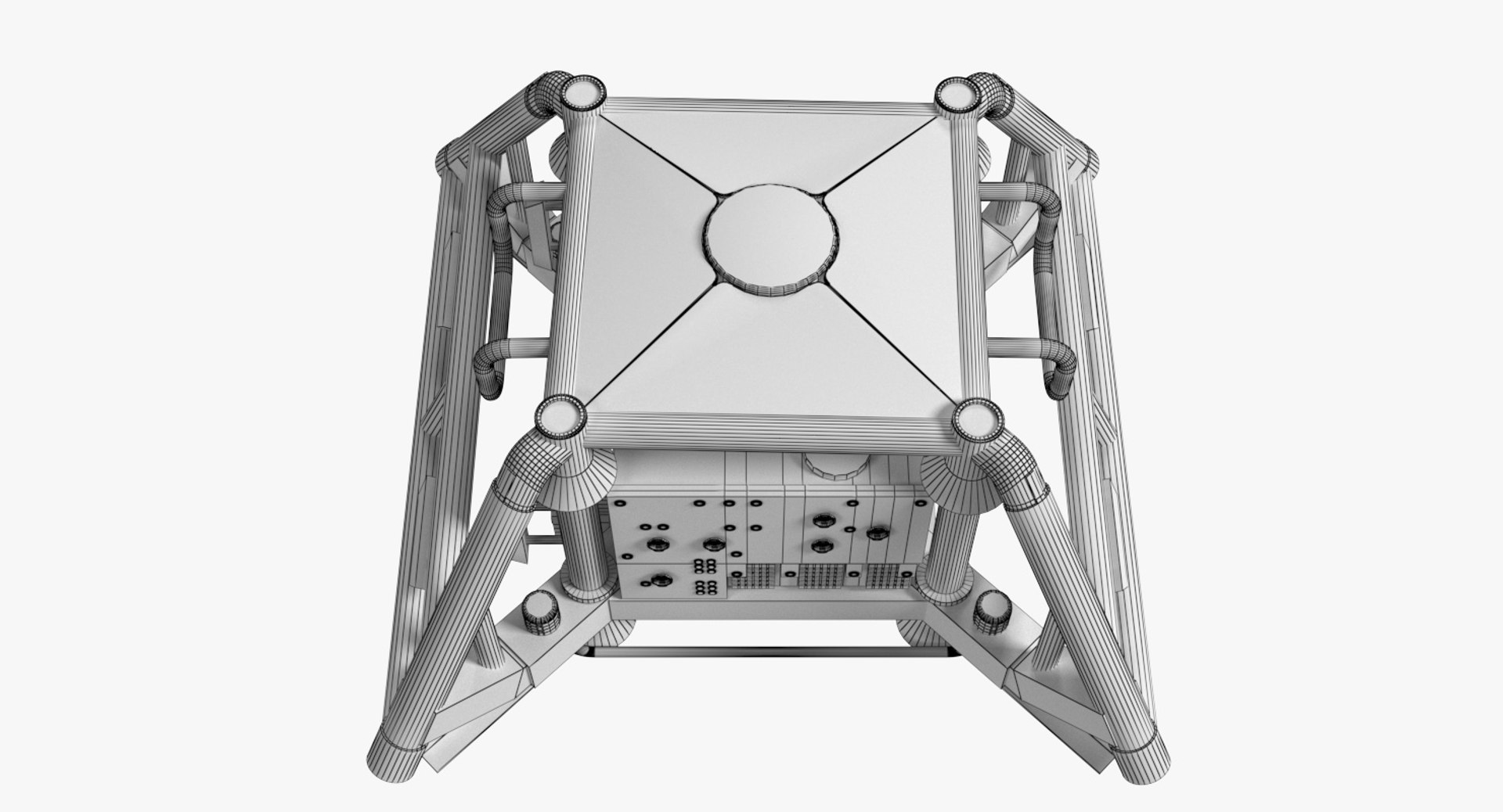 Medium Subsea Mhxt 3d Max