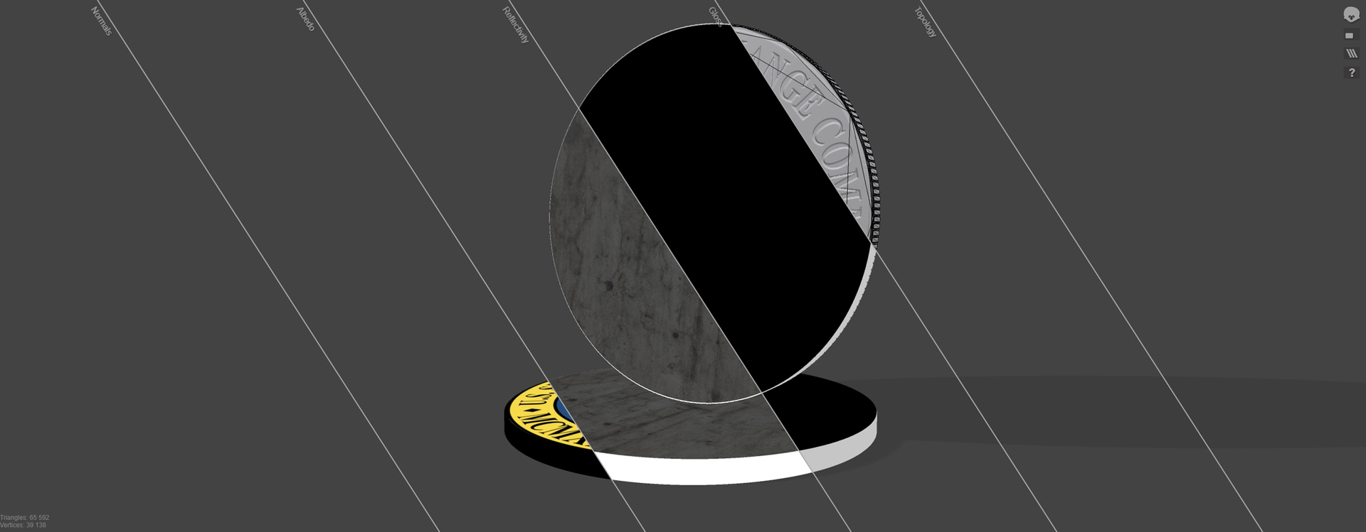 Coin sec securities exchange 3D model - TurboSquid 1699788