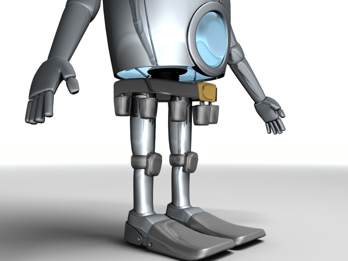 Robo Character 3d Model