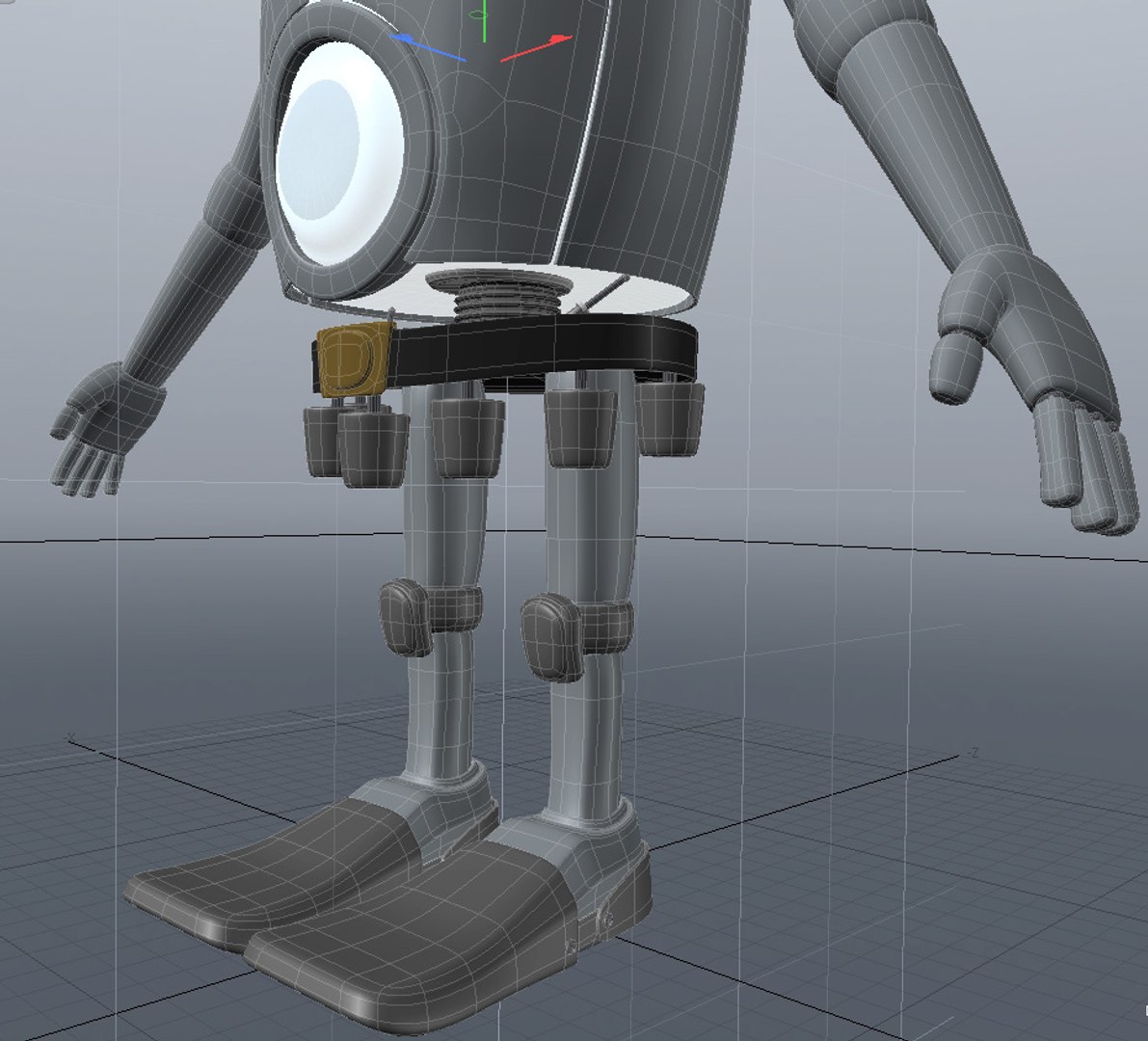 Robo Character 3d Model