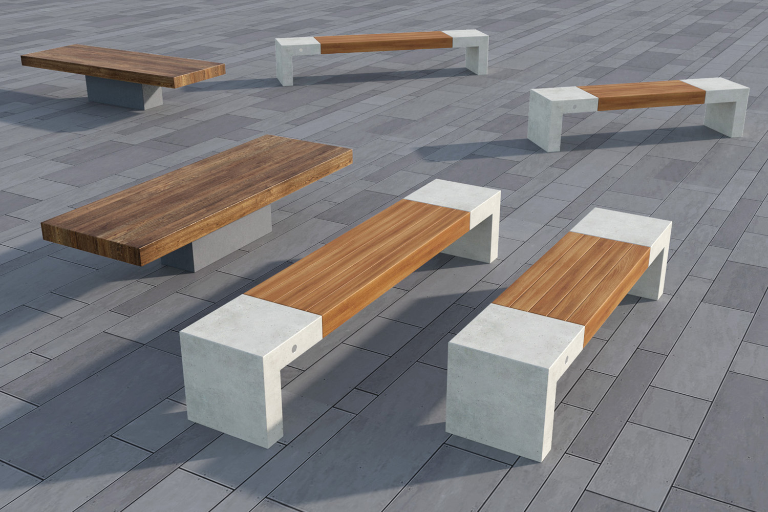 3D urban elements model - TurboSquid 1310953