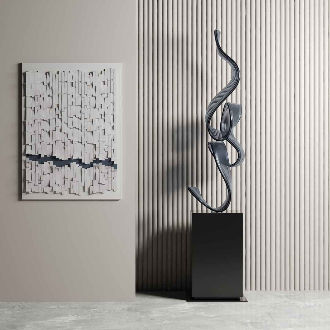Abstract Sculpture 3D Model - TurboSquid 2201198