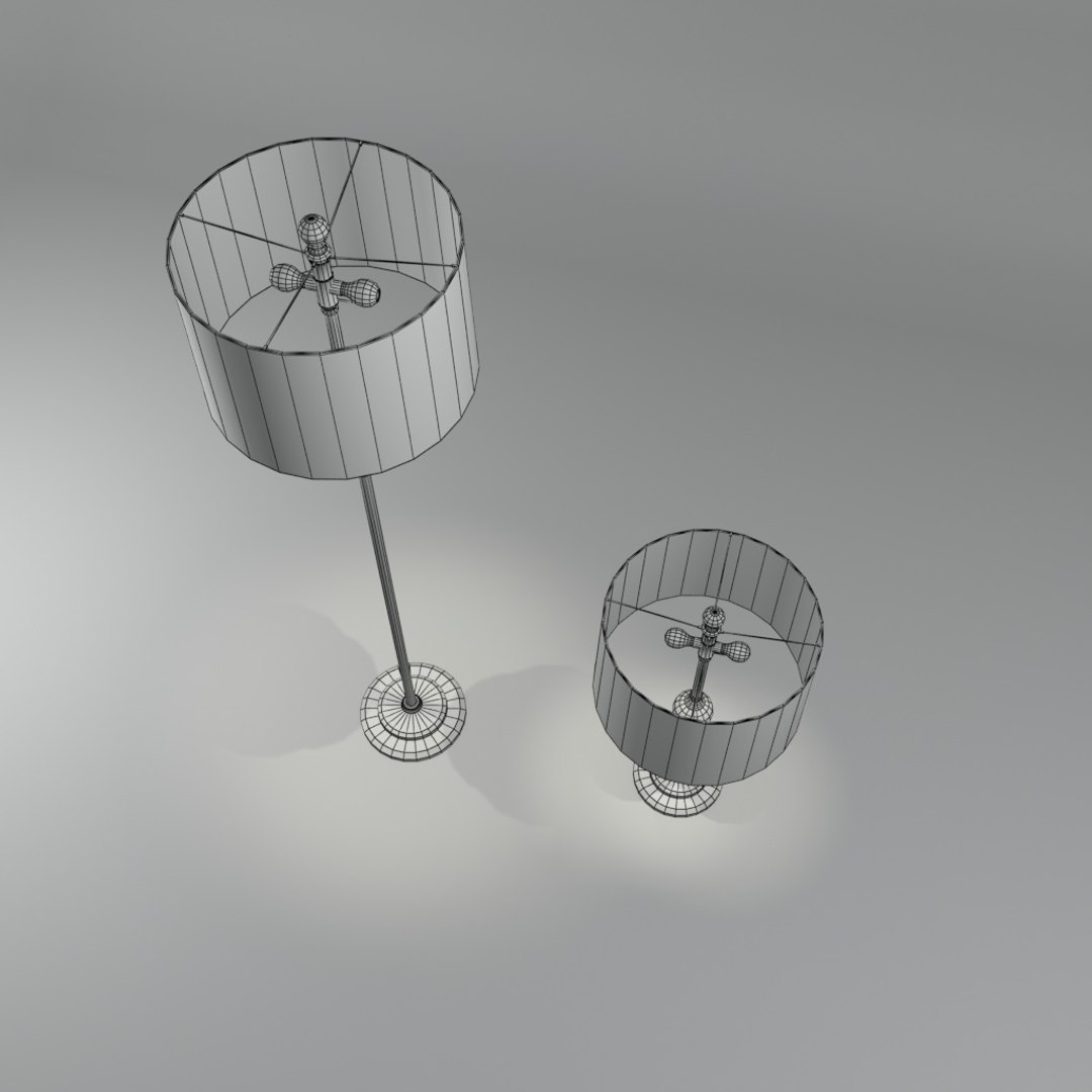 3d Braedon Lamp Interior Model