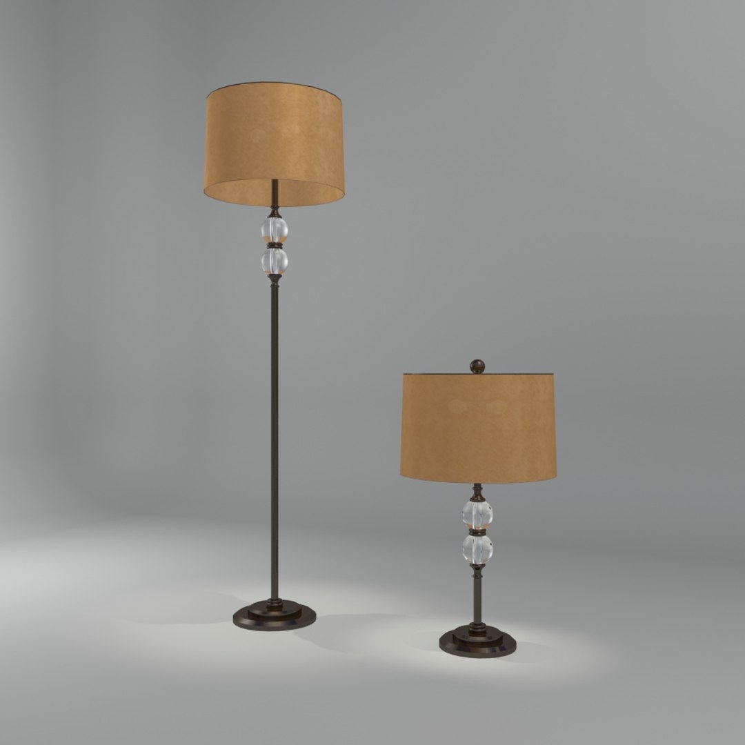 3d Braedon Lamp Interior Model