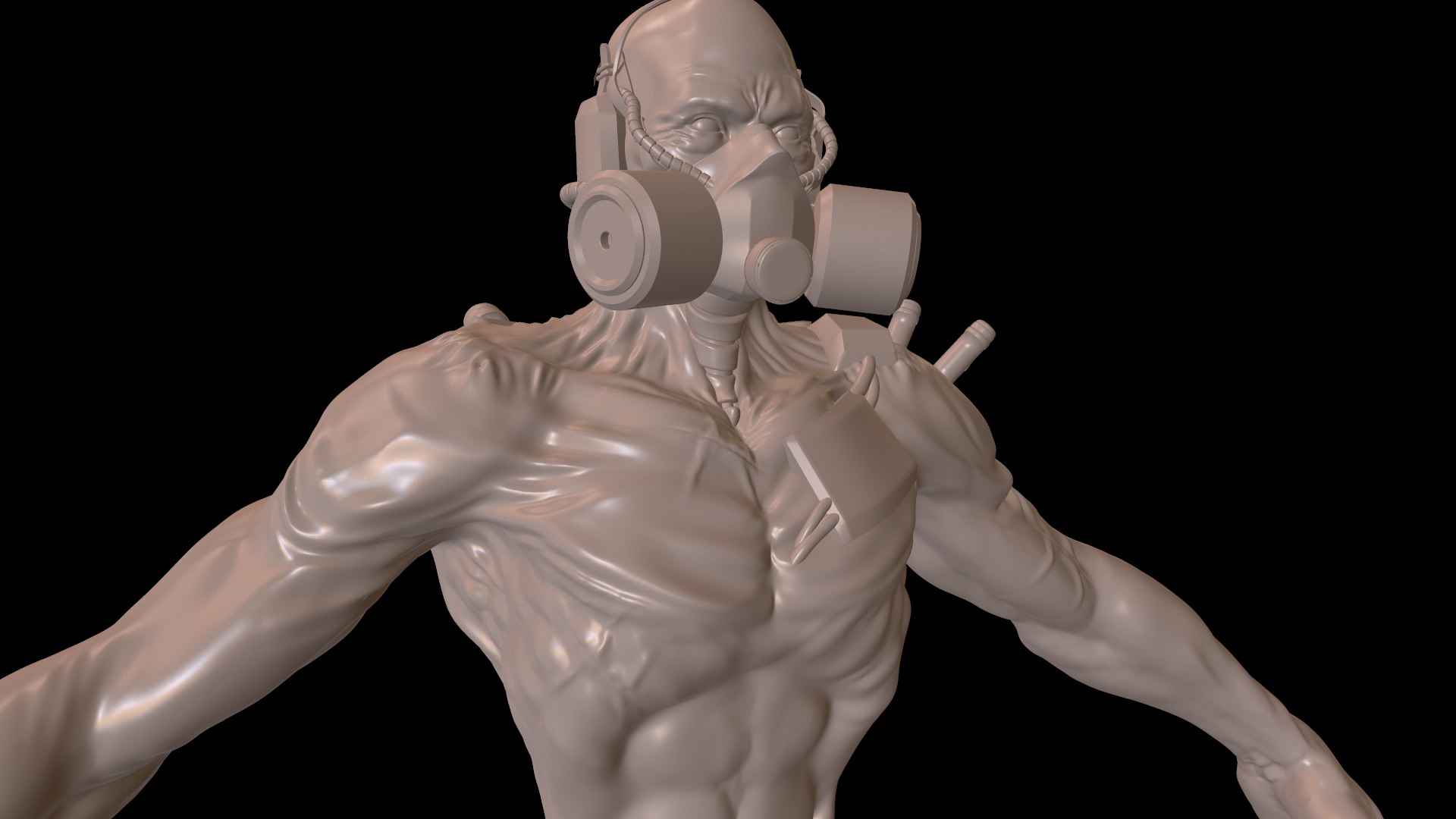 3D Mutant1 Zbrush Project - TurboSquid 1315957