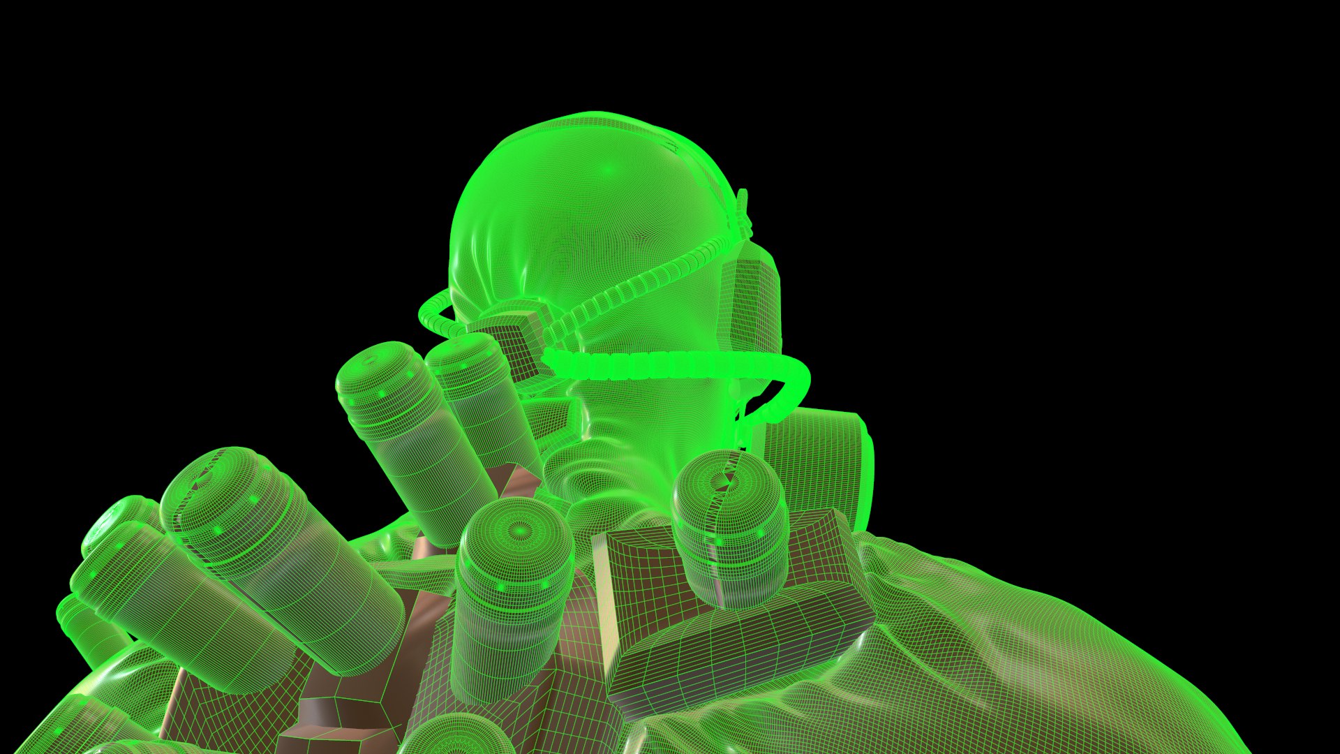 3D Mutant1 Zbrush Project - TurboSquid 1315957