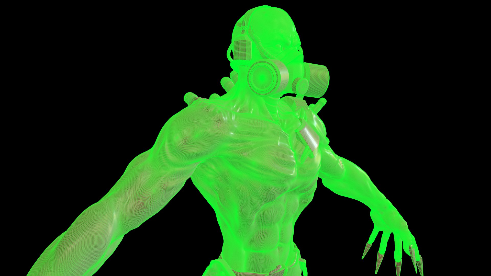 3D Mutant1 Zbrush Project - TurboSquid 1315957