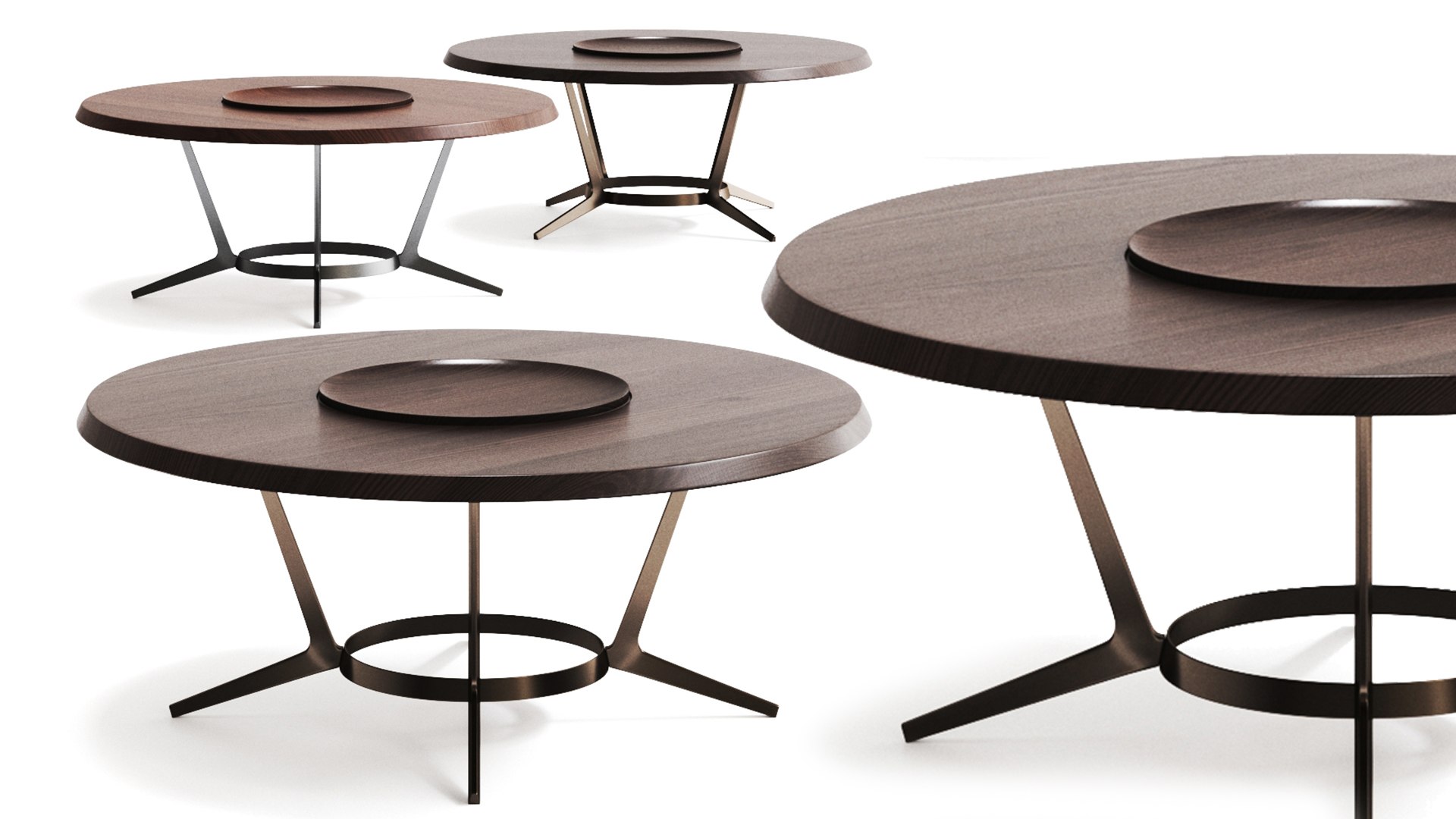 Astrum By Maxalto Round Table 3D Model - TurboSquid 1880966