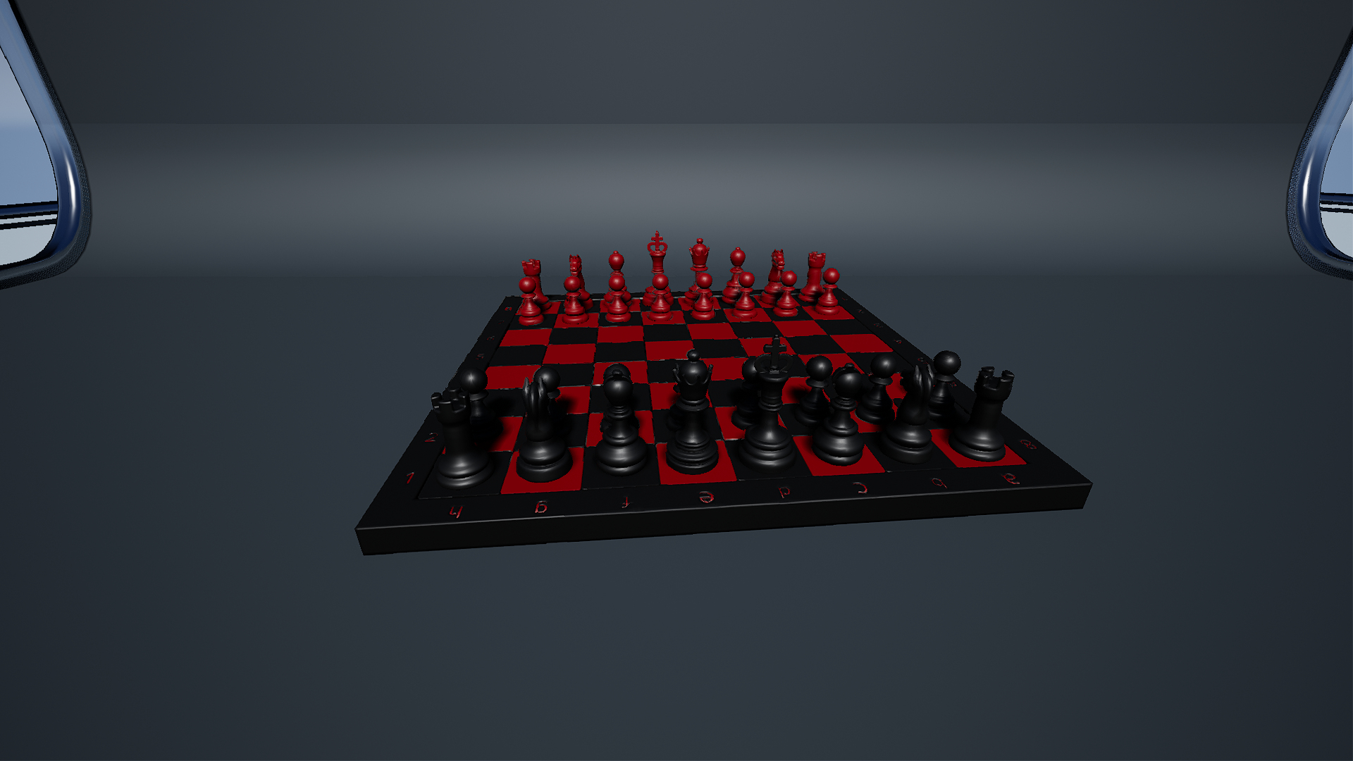 3D Model Red Chess Set 01 - TurboSquid 1899787
