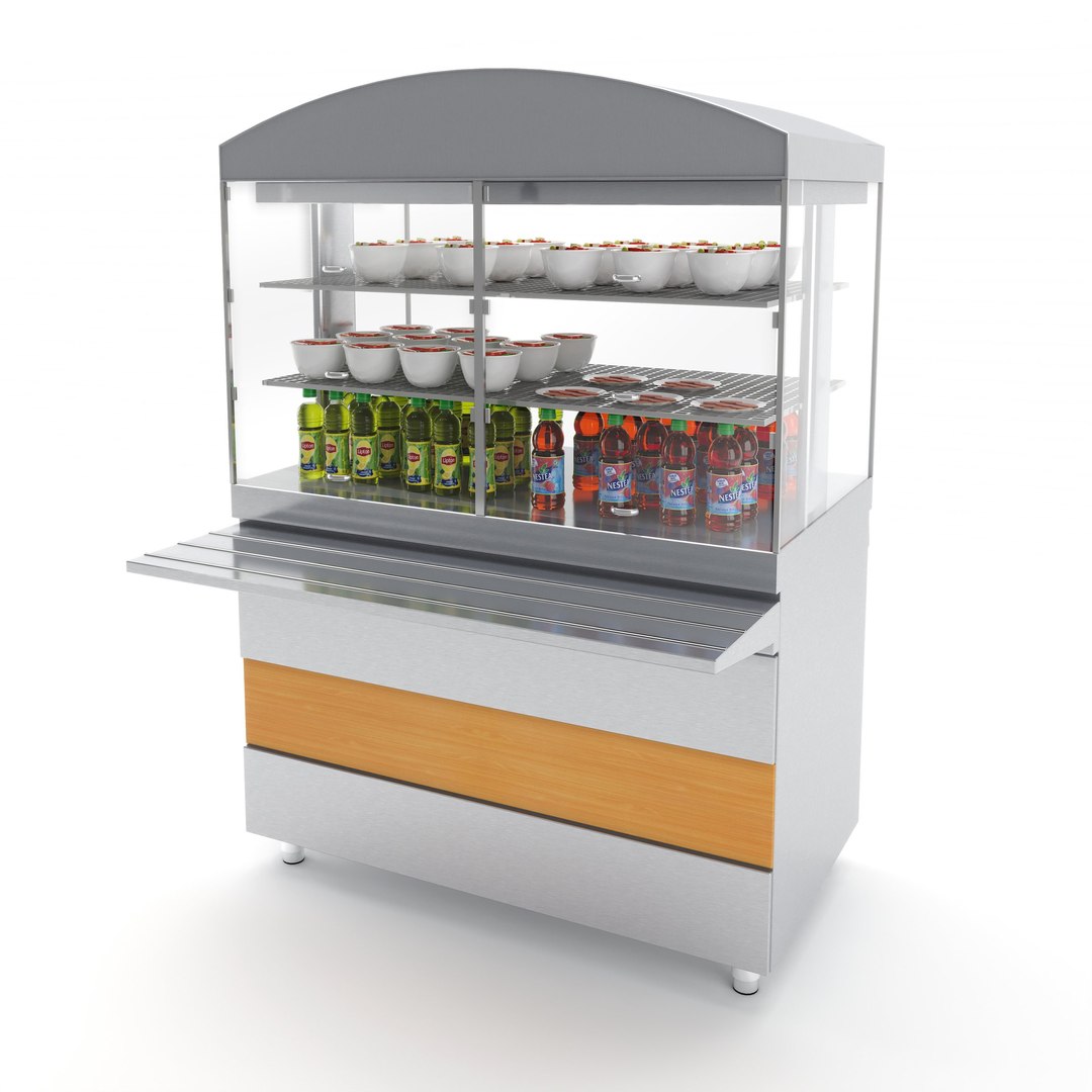 3D Food Distribution Line Riviera Model - TurboSquid 2049033