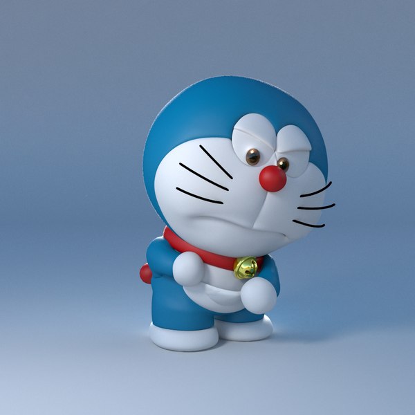 3dsmax doraemon