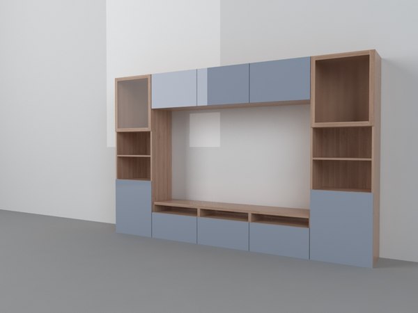 3d model ikea besta