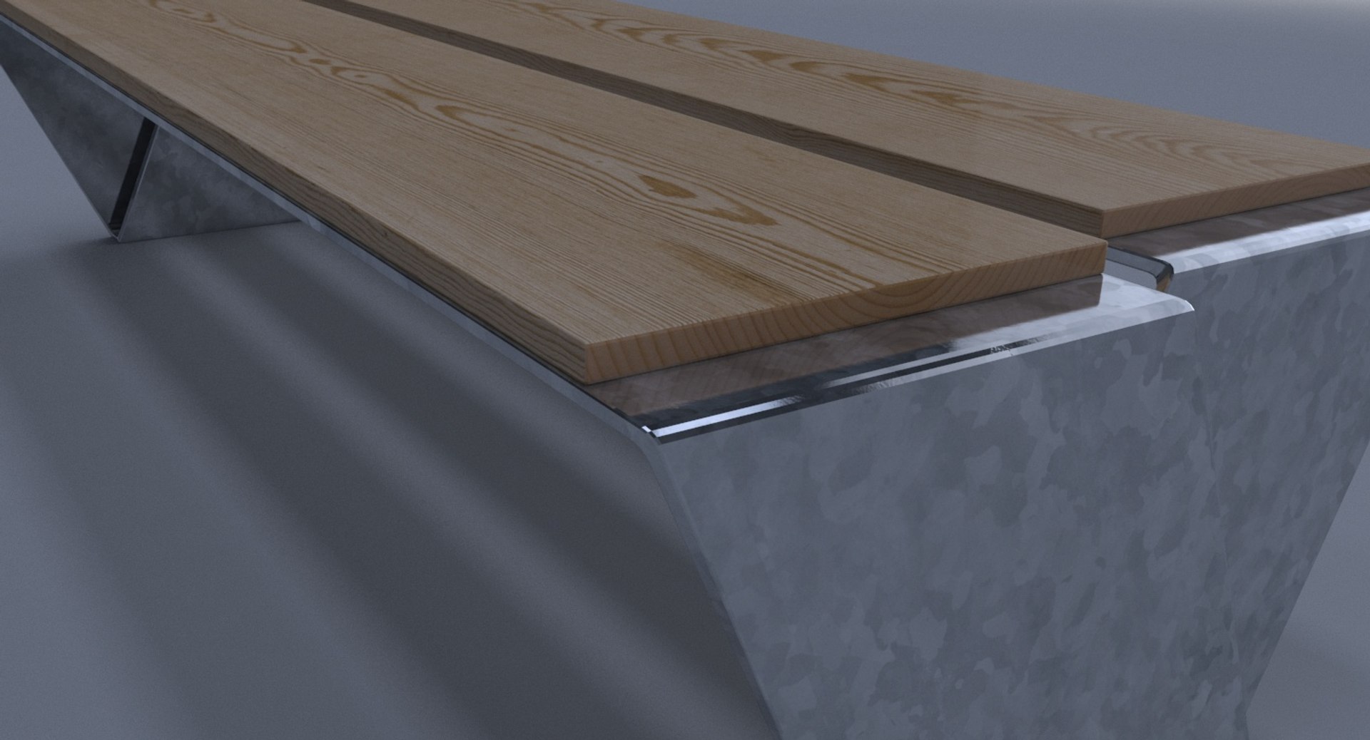3D modern bench - TurboSquid 1300887
