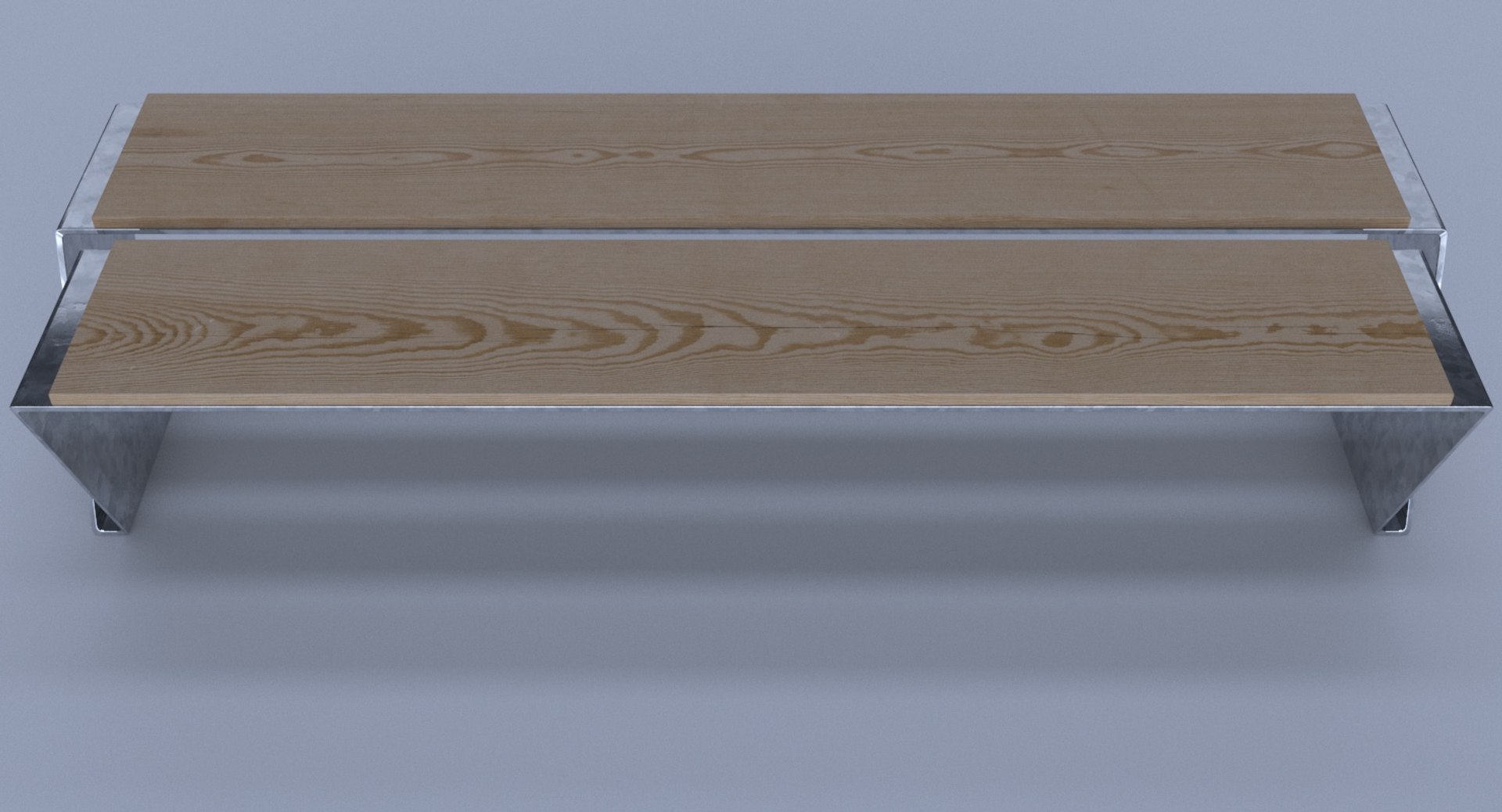 3D modern bench - TurboSquid 1300887