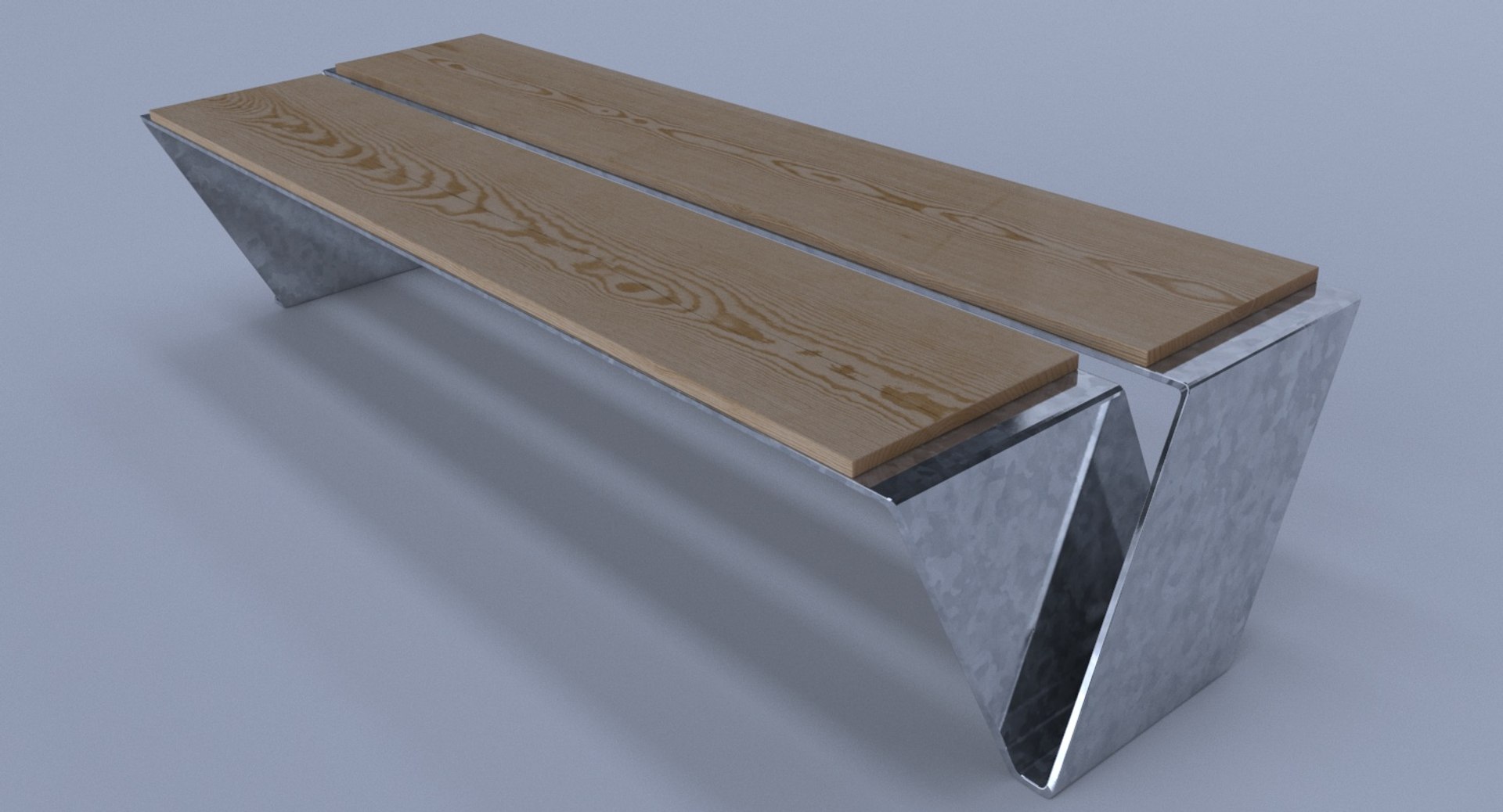 3D modern bench - TurboSquid 1300887