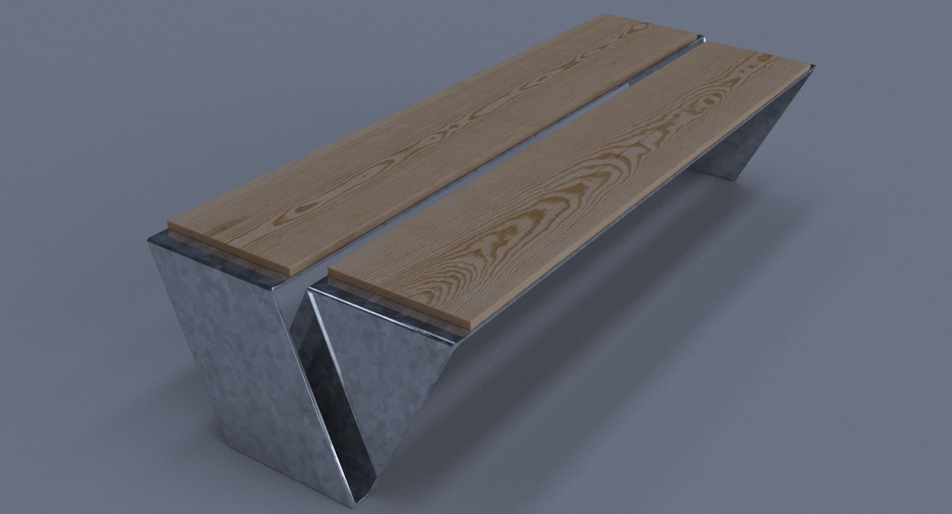 3D modern bench - TurboSquid 1300887