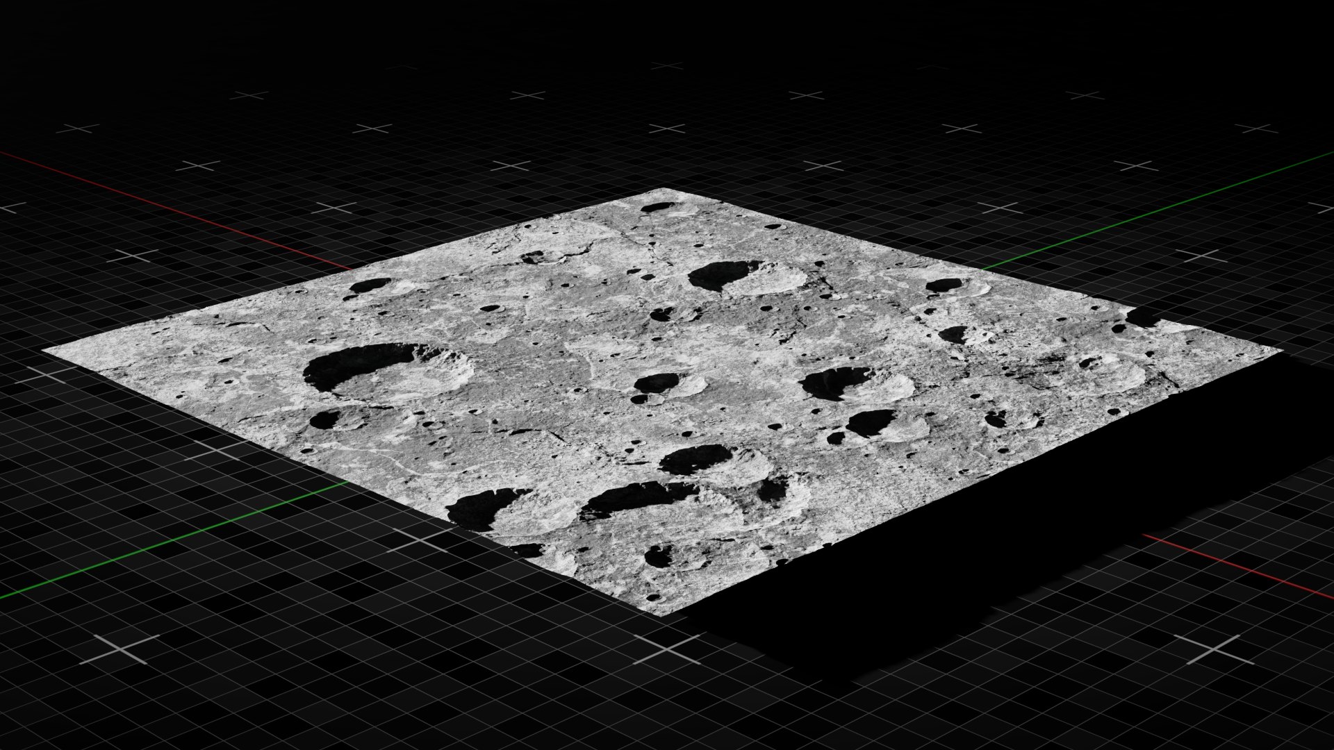 Moon Terrain Pack 3D Model - TurboSquid 2385018
