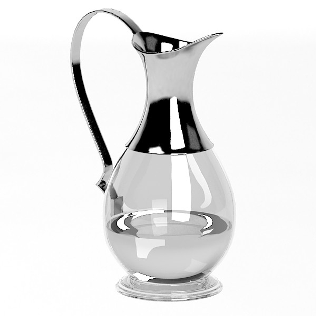 3d match pitcher handle model