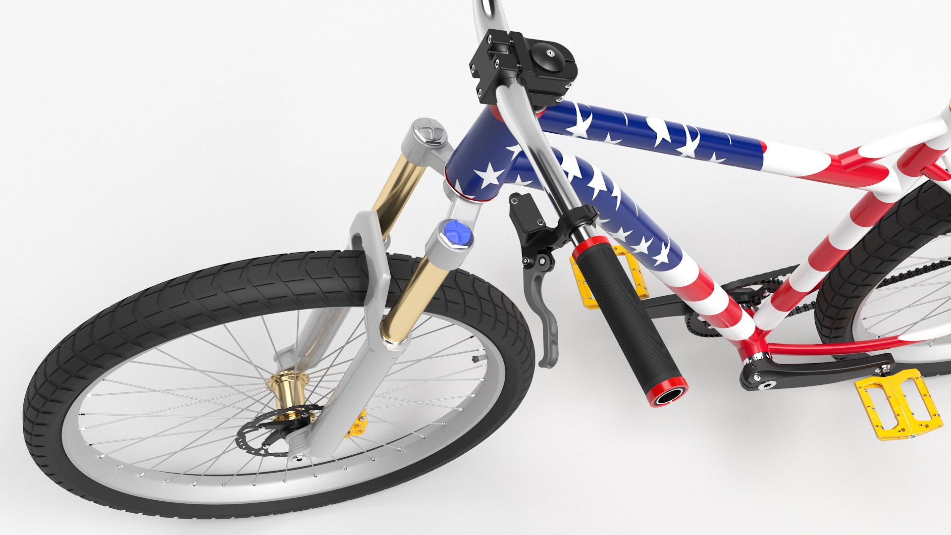 3D bicycle mountain cycle - TurboSquid 1664387