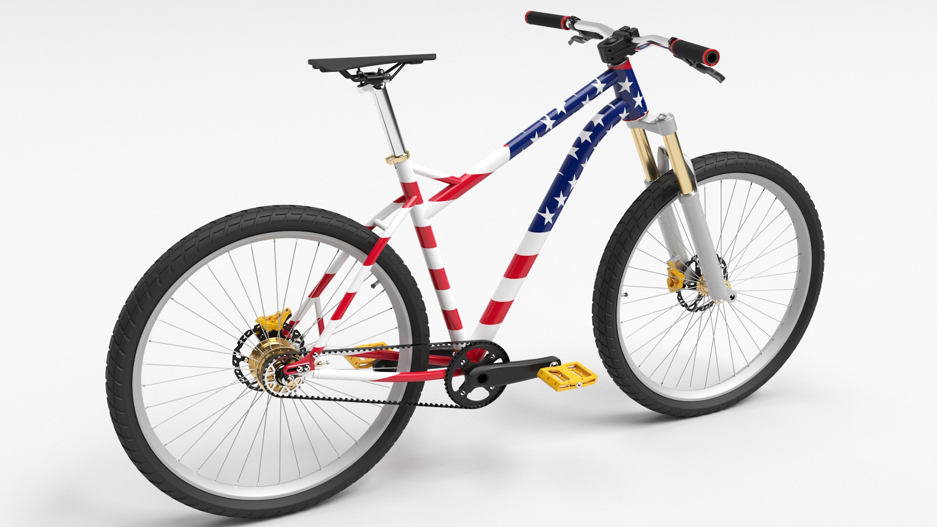 3D bicycle mountain cycle - TurboSquid 1664387