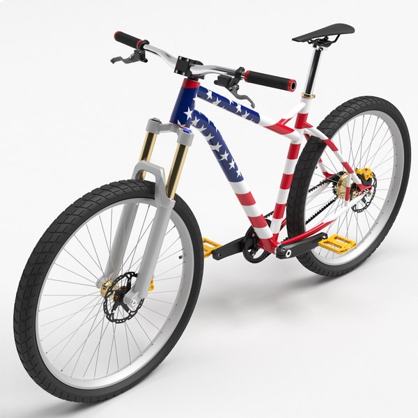 3D bicycle mountain cycle - TurboSquid 1664387